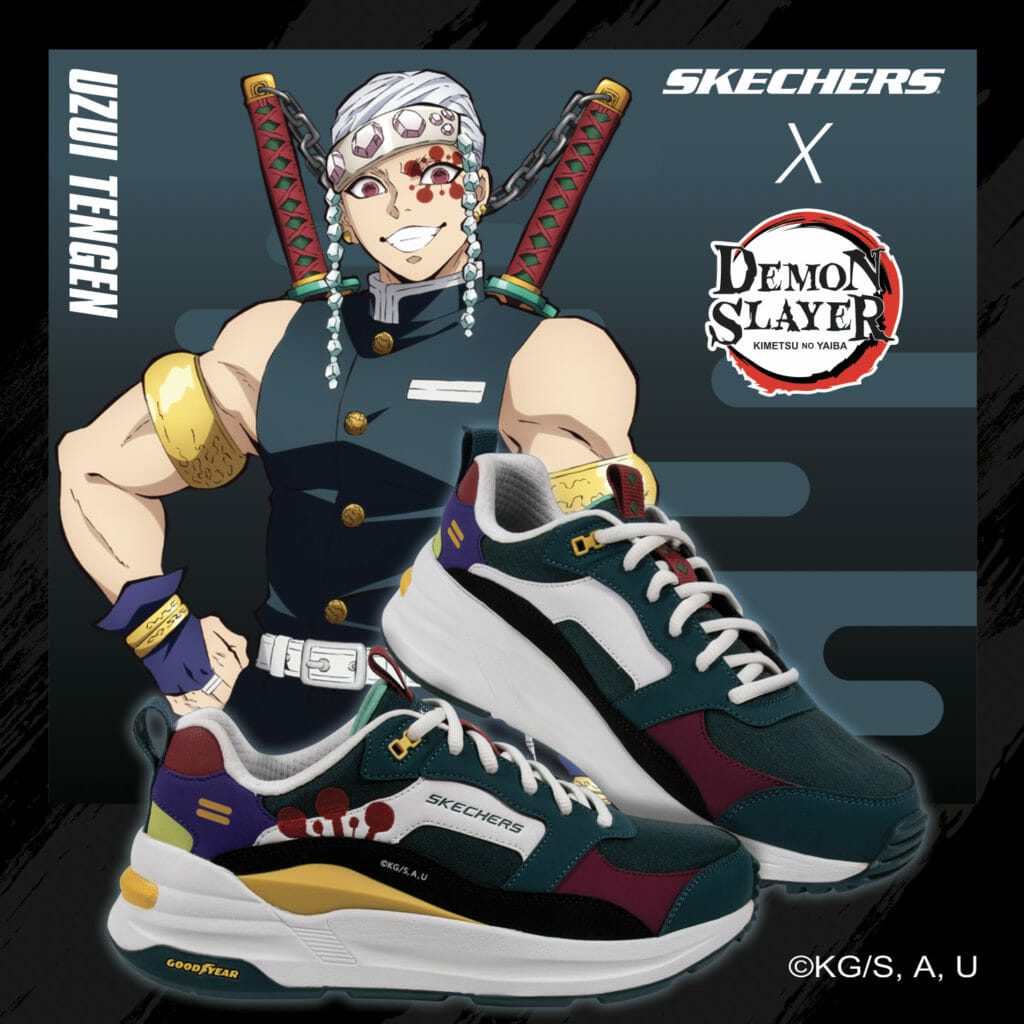 梦幻联动！Skechers X Demon Slayer展开二次合作，系列让人心动不已！
