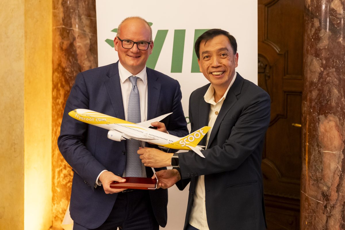 Scoot开通新航线：首航维也纳直飞航班圆满成功